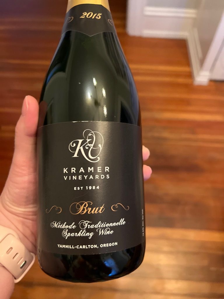 2015 Kramer Vineyards Brut, USA, Oregon, Willamette Valley, Yamhill ...