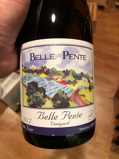 2017 Belle Pente Pinot Noir Belle Pente Vineyard, USA, Oregon ...