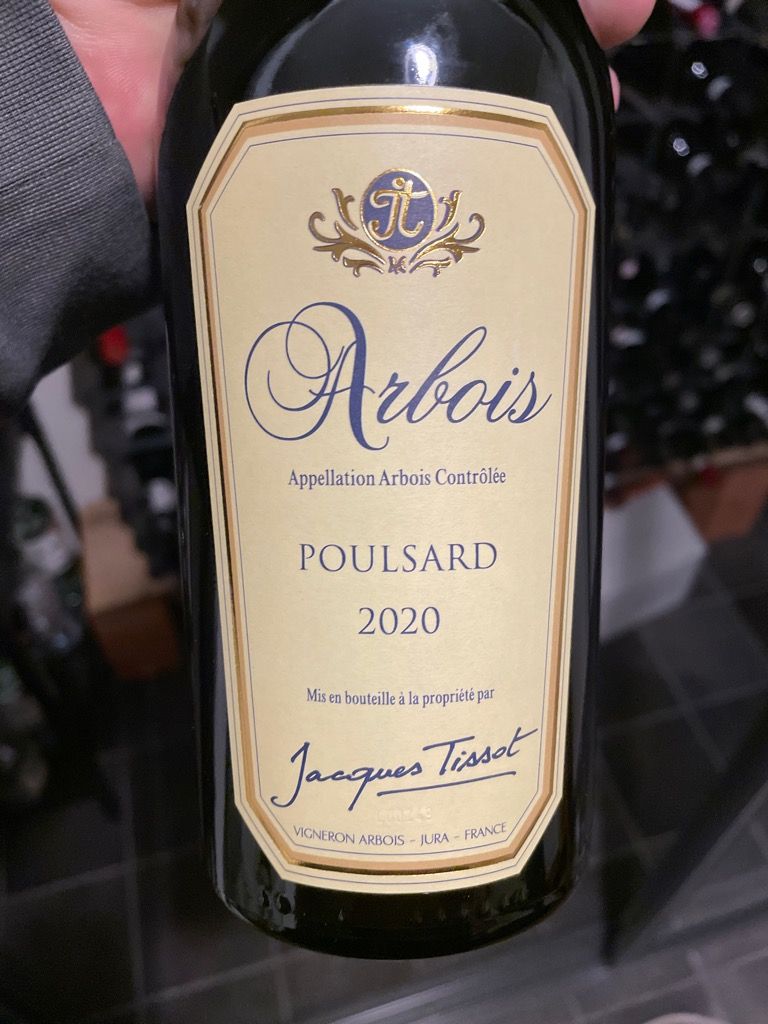 2020 Domaine Jacques Tissot Poulsard Arbois, France, Jura, Arbois ...