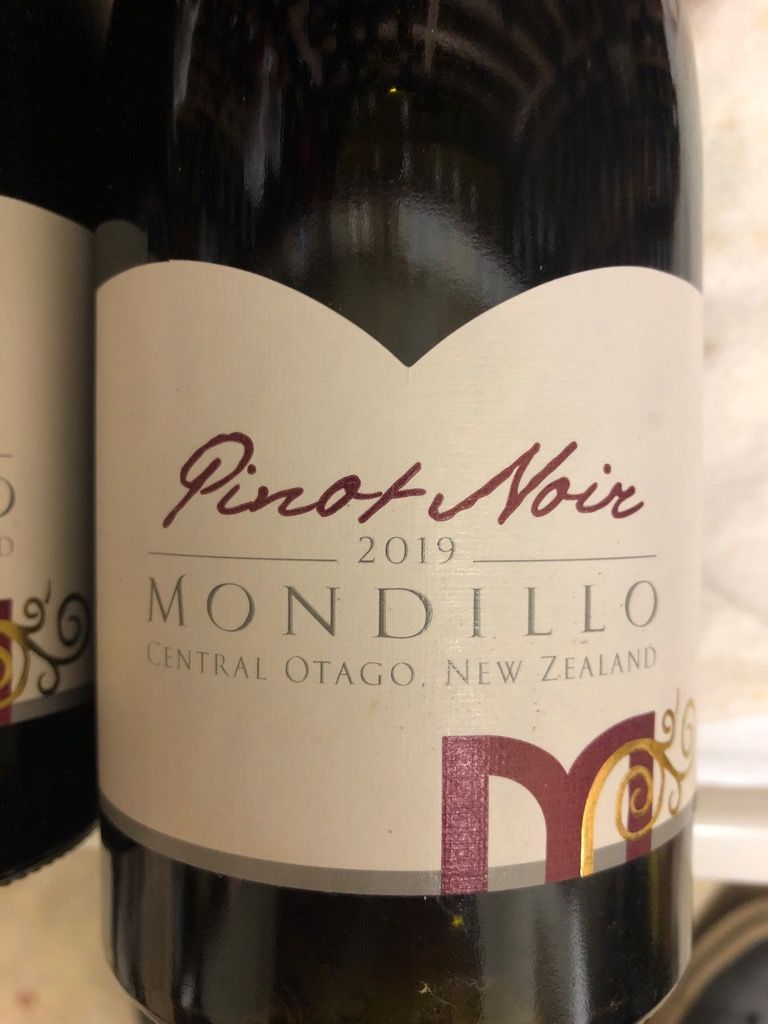 2020 Mondillo Pinot Noir Mondillo Vineyard, New Zealand, South Island ...