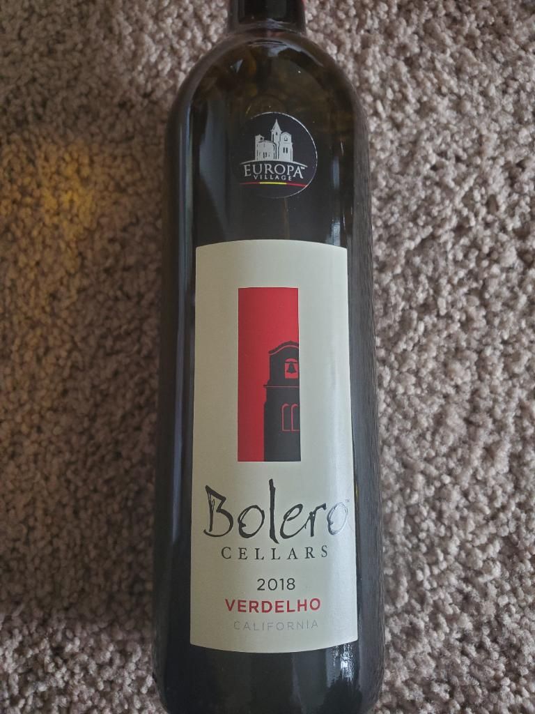2018 Bolero Cellars Verdelho, USA, California, South Coast, Temecula ...