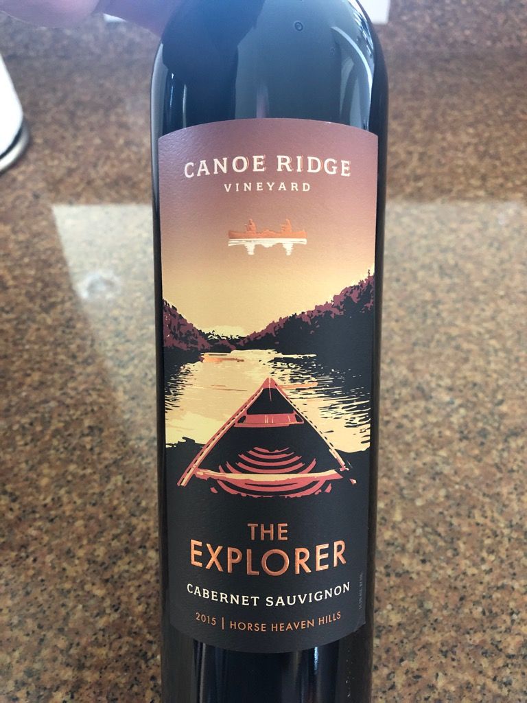 2015 Canoe Ridge Cabernet Sauvignon The Explorer, USA, Washington ...