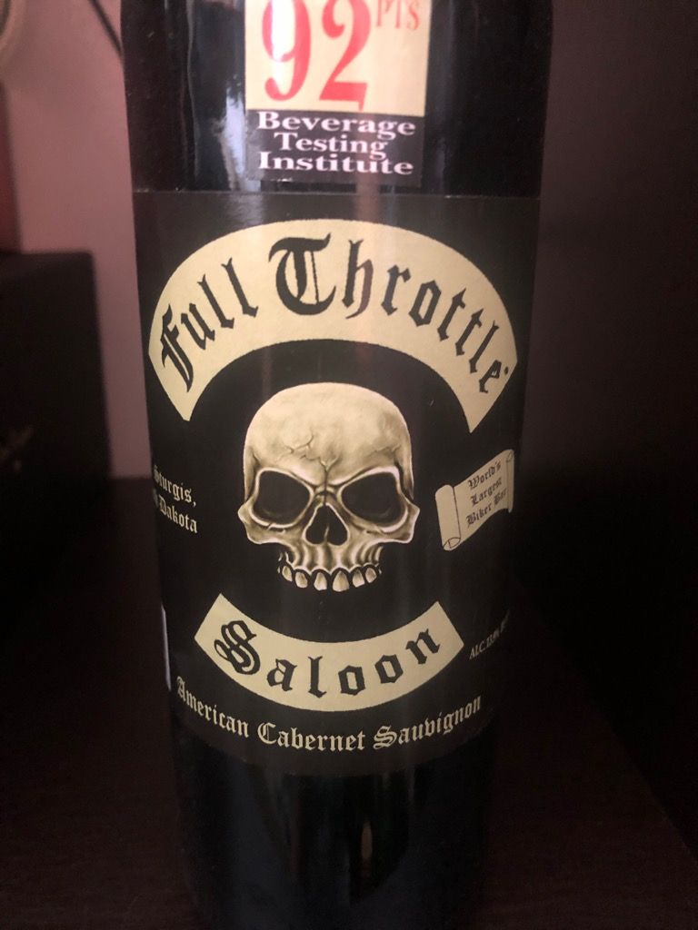 NV Valiant Vineyards Full Throttle Saloon Valiant Vineyards, USA, South ...