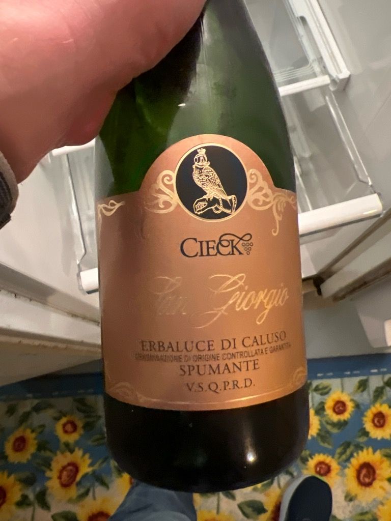 2018 Cieck Erbaluce di Caluso Calliope Spumante Brut, Italy, Piedmont ...