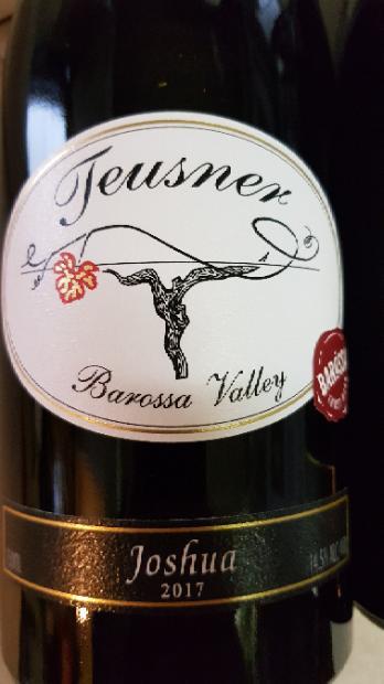 2017 Teusner Joshua, Australia, South Australia, Barossa, Barossa ...