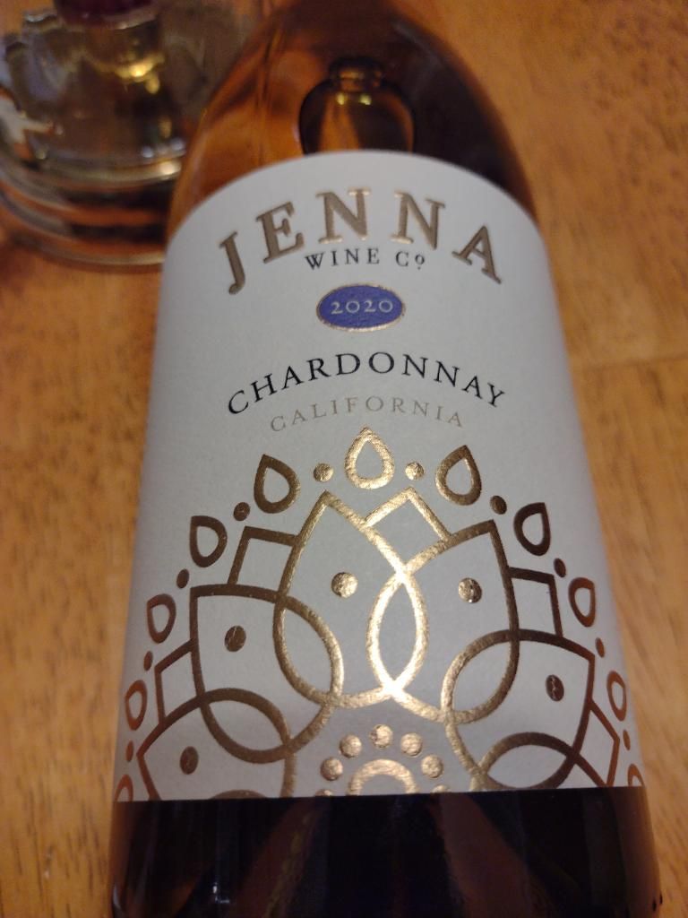 2020 Jenna Chardonnay, USA, California, Central Coast, Monterey ...