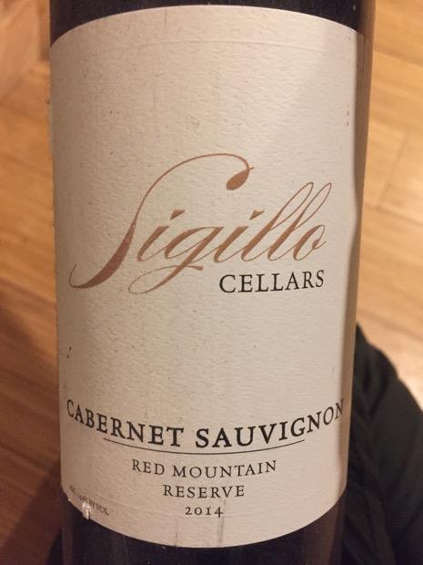2010 Sigillo Cellars Cabernet Sauvignon Reserve Artz, USA, Washington ...