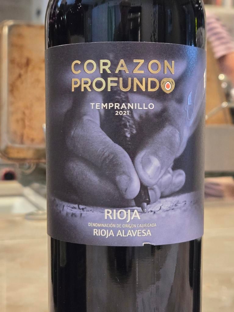 2021 Corazon Profundo Tempranillo, Spain, La Rioja, Rioja - CellarTracker