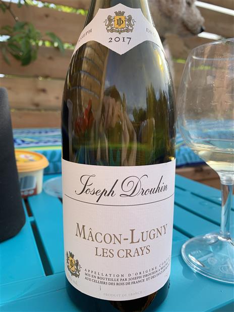 2017 Joseph Drouhin Mâcon-Lugny Les Crays, France, Burgundy, Mâconnais ...