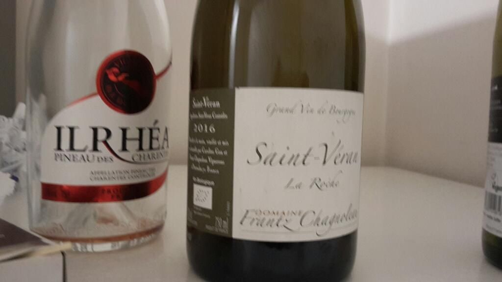 2016 Domaine Frantz Chagnoleau Saint Véran La Roche, France, Burgundy ...
