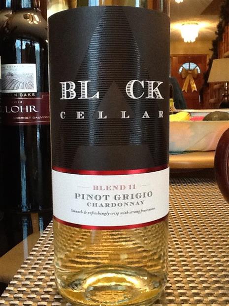 NV Black Cellar Pinot Grigio / Chardonnay Blend 11, Mixed, Canada ...