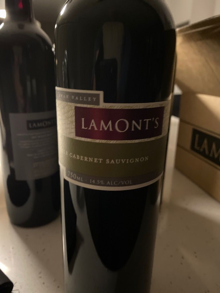 2018 Lamont's Cabernet Sauvignon, Australia, Western Australia, Greater ...
