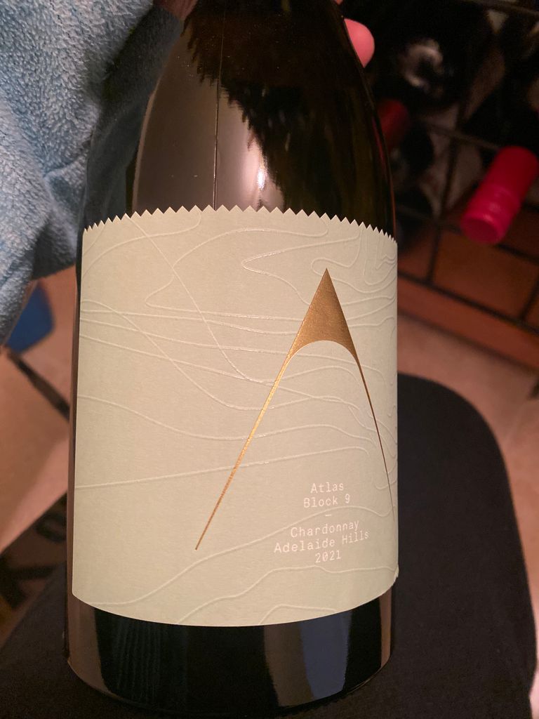 2021 Atlas Wines Chardonnay, Australia, South Australia, Mount Lofty ...