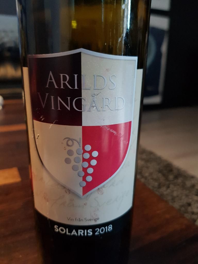 2018 Arilds vingård Solaris, Sweden, Skåne - CellarTracker