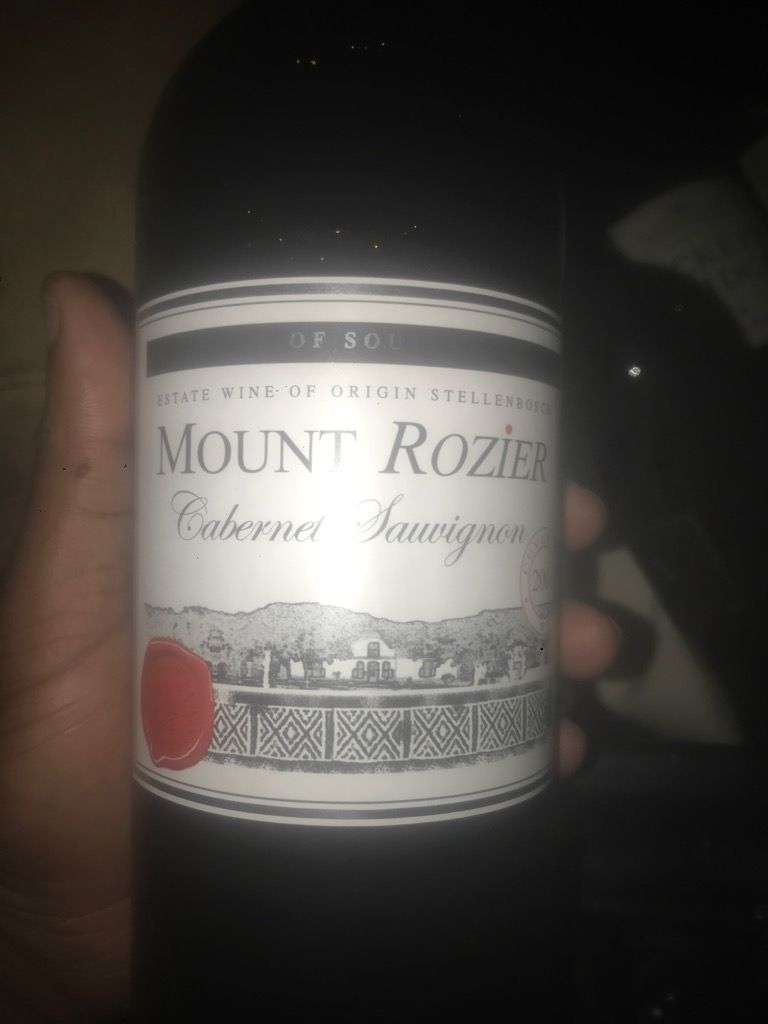 2019 Mount Rozier Cabernet Sauvignon, South Africa, Western Cape ...