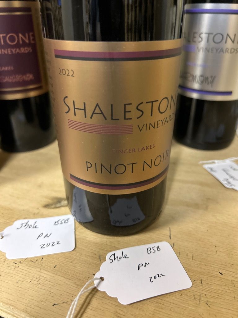 2022 Shalestone Pinot Noir, USA, New York, Finger Lakes - CellarTracker
