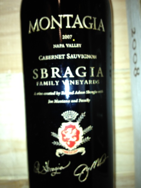 2007 Sbragia Family Cabernet Sauvignon Montagia, USA, California, Napa ...