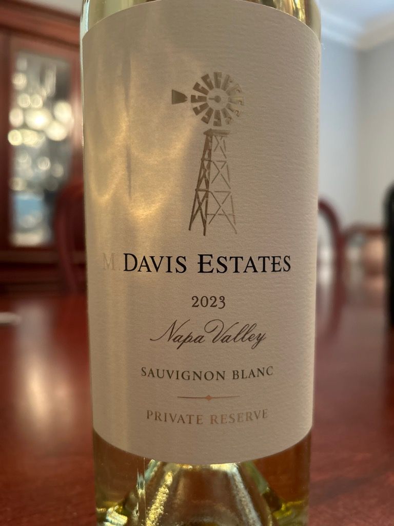 2023 Davis Estates Sauvignon Blanc Private Reserve, USA, California ...