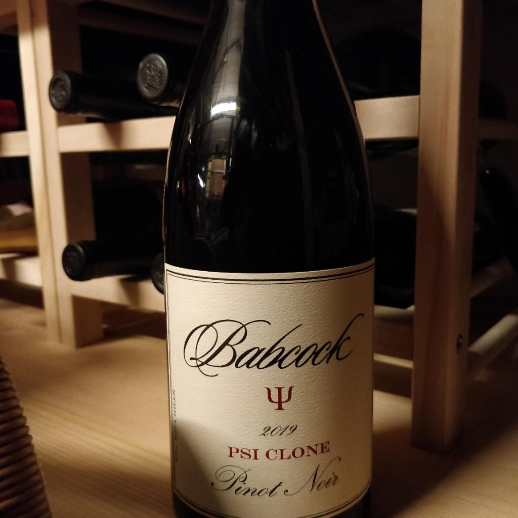 2019 Babcock Pinot Noir PSI Clone, USA, California, Central Coast, Sta ...