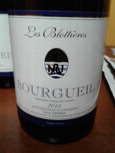 2016 Nau Freres Bourgueil Les Blottières, France, Loire Valley ...