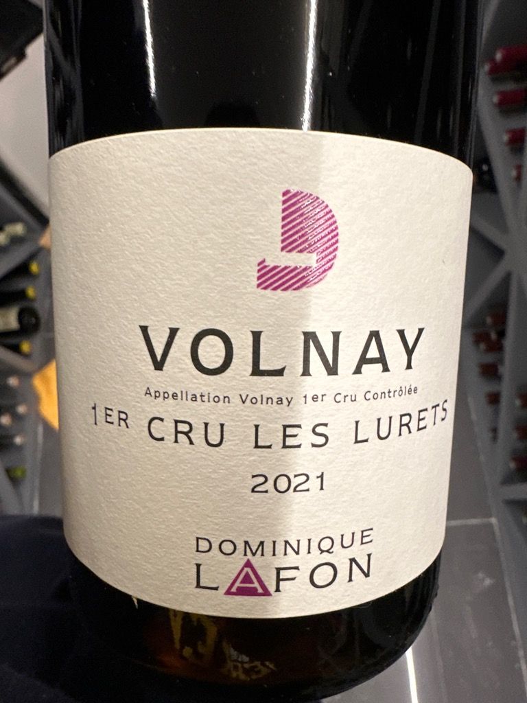 2021 Dominique Lafon Volnay 1er Cru Les Lurets, France, Burgundy, Côte ...