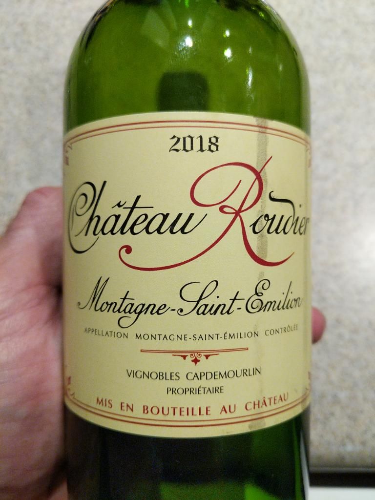 2018 Château Roudier, France, Bordeaux, Libournais, Montagne-St ...
