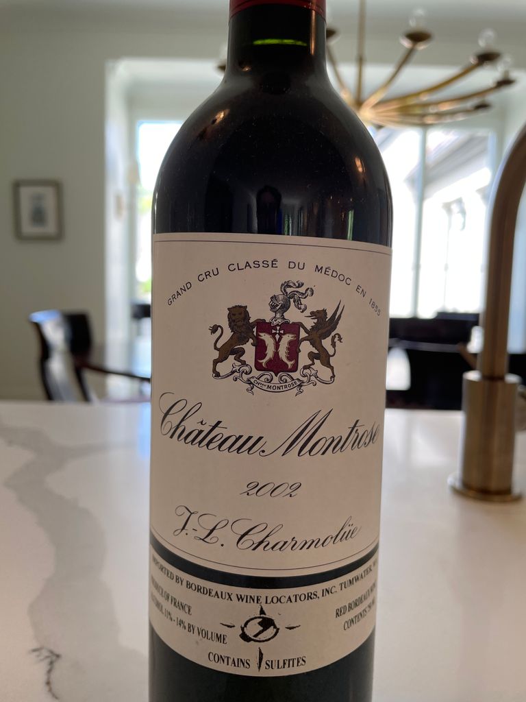 2002 Château Montrose, France, Bordeaux, Médoc, Saint-Estèphe ...