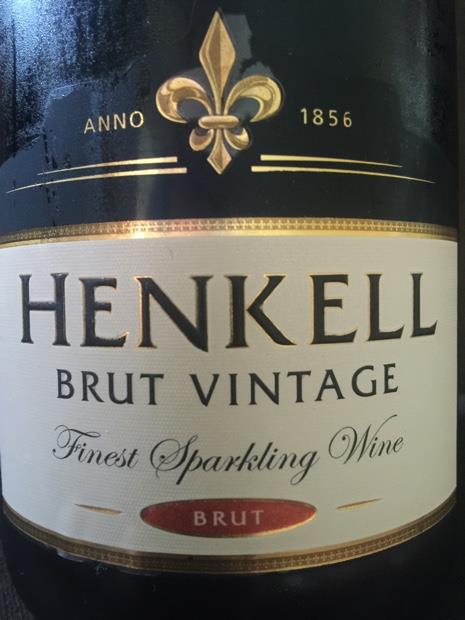 2019 Henkell Vintage Brut, Germany - CellarTracker