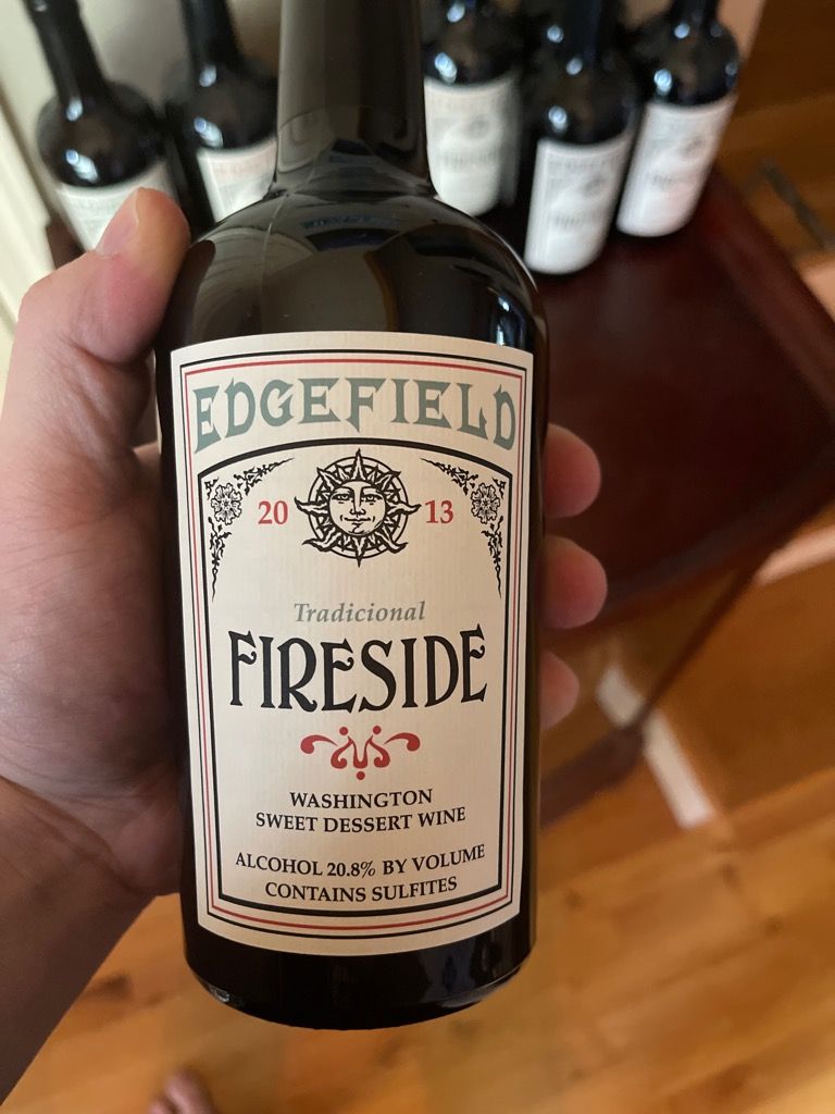 2013 Edgefield Winery Fireside Tradicional Oregon, USA, Oregon ...