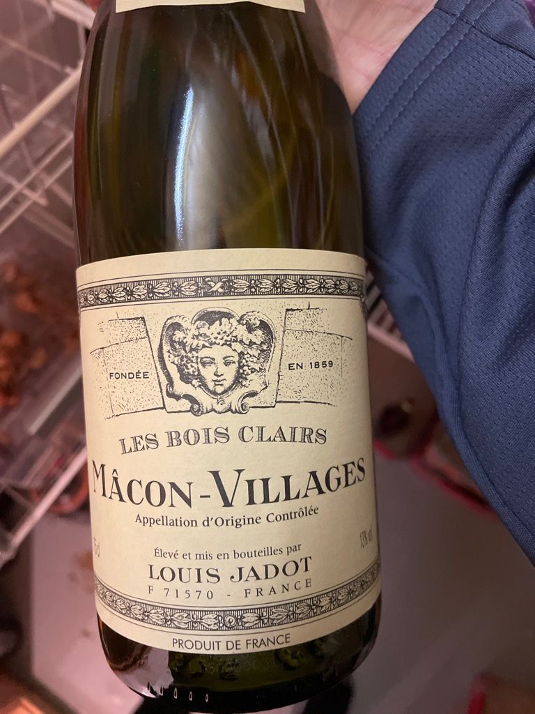 2017 Louis Jadot Mâcon-Villages Les Bois Clairs, France, Burgundy ...