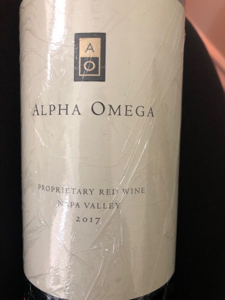 2017 Alpha Omega Proprietary Red, USA, California, Napa Valley ...