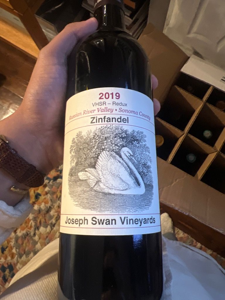 2019 Joseph Swan Vineyards Zinfandel Redúx V.H.S.R., USA, California ...