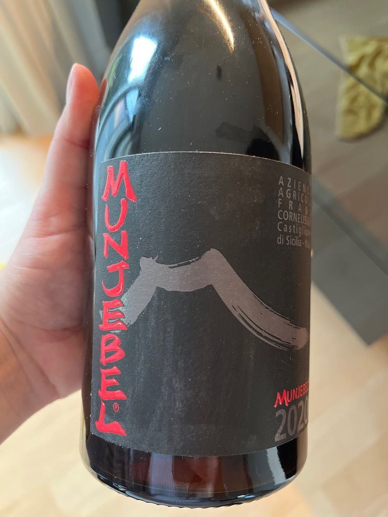 2020 Frank Cornelissen MunJebel CS, Italy, Sicily, Terre Siciliane ...