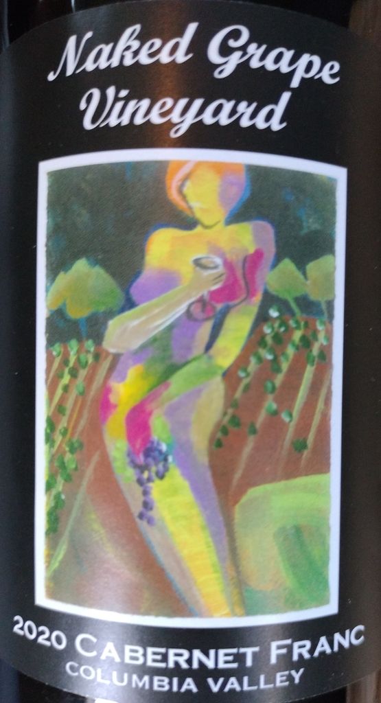 2020 Naked Grape Vineyard Cabernet Franc, USA, Washington, Columbia Valley - CellarTracker