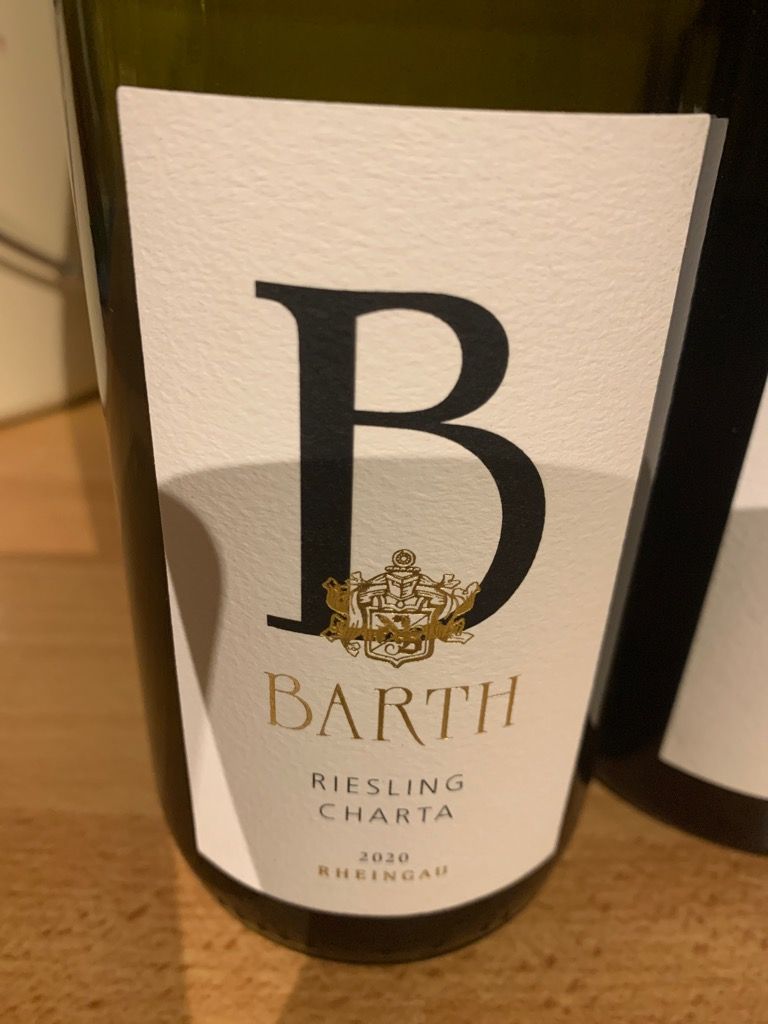 2021 Barth Riesling Charta, Germany, Rheingau - CellarTracker