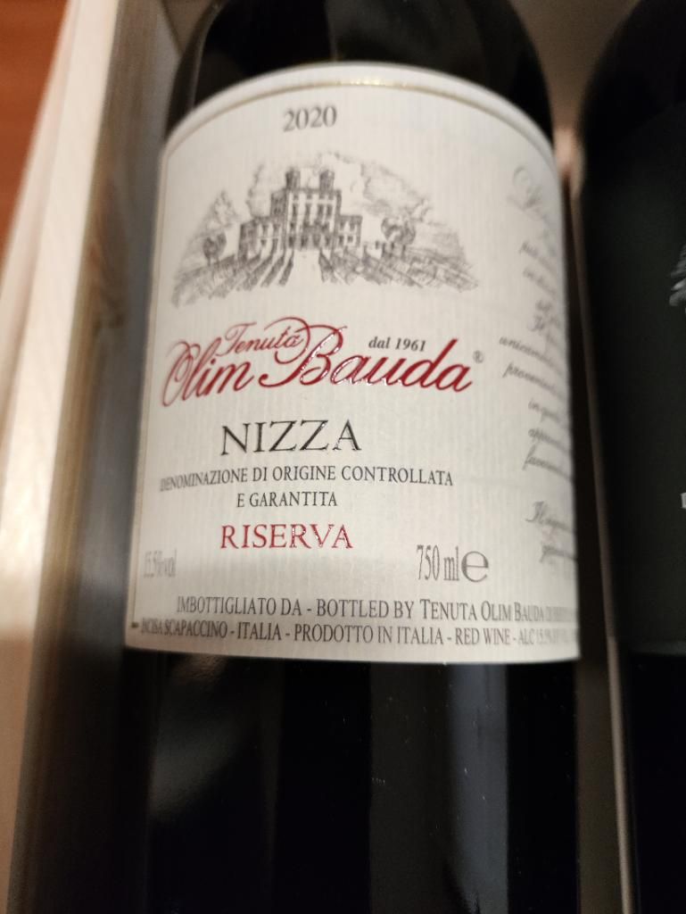 2019 Tenuta Olim Bauda Barbera d'Asti Superiore Nizza Riserva Bauda ...