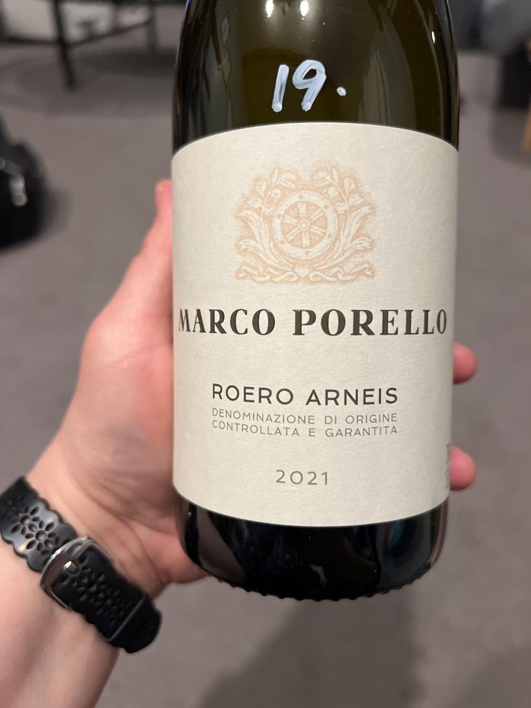 2021 Marco Porello Roero Arneis, Italy, Piedmont, Alba, Roero ...