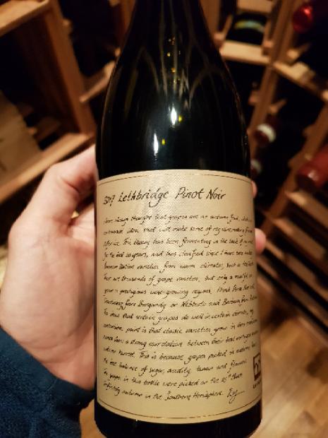 2017 Lethbridge Wines Pinot Noir, Australia, Victoria, Port Phillip ...