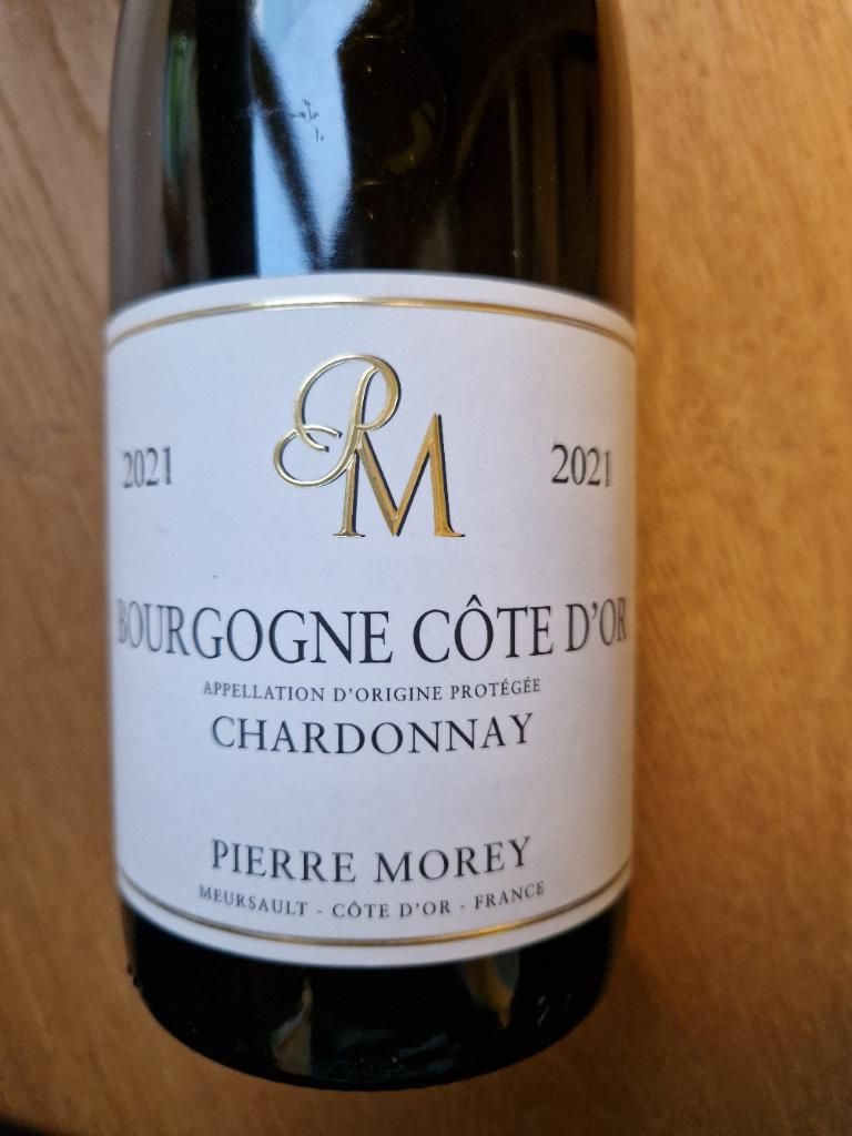 2021 Pierre Morey Bourgogne Côte d'Or Blanc, France, Burgundy ...