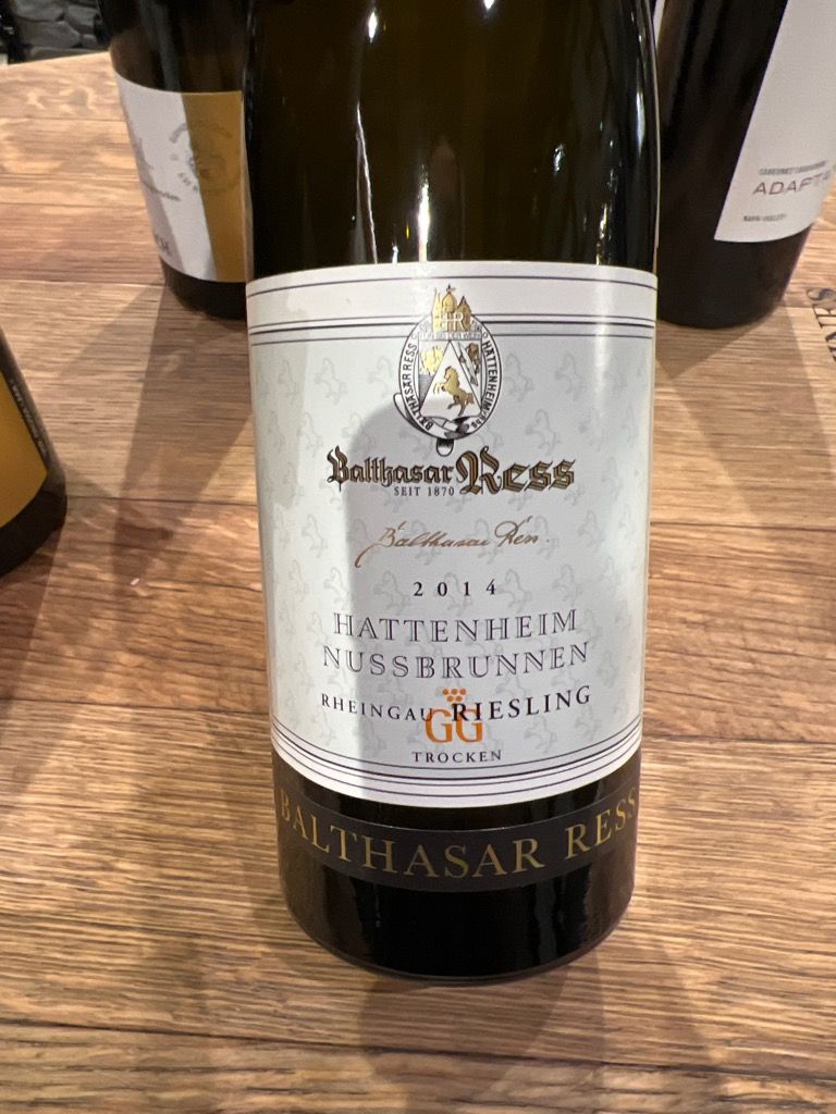 2014 Balthasar Ress Hattenheimer Nußbrunnen Riesling ...