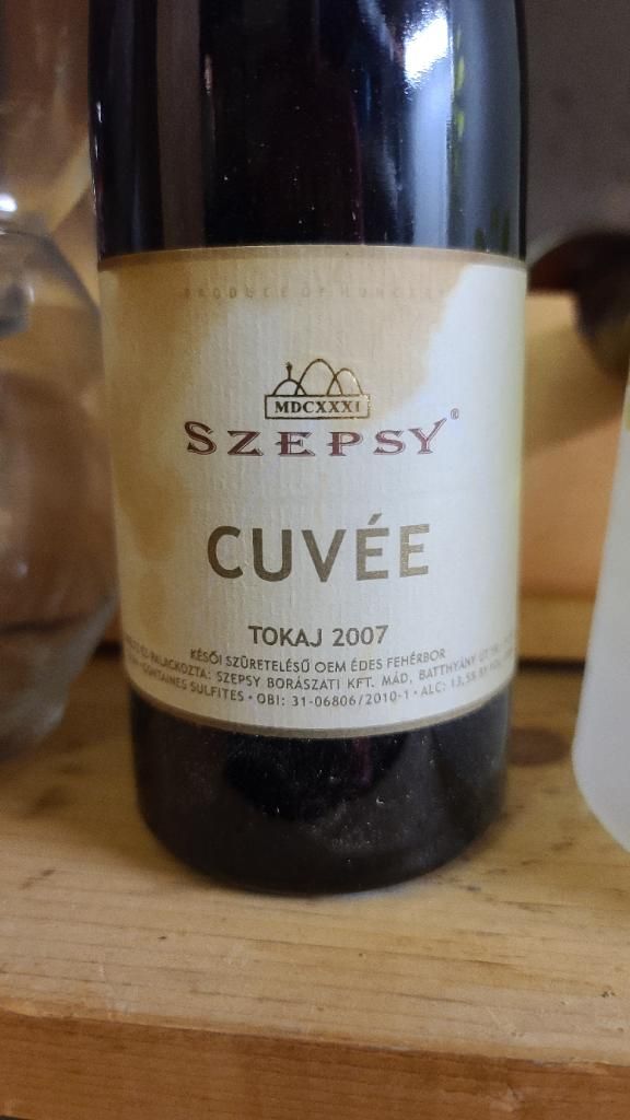 2007 István Szepsy Tokaji Cuvée, Hungary, Tokaji - CellarTracker