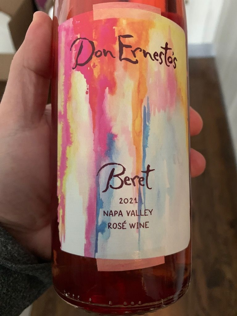 2021 Hagafen Rosé of Syrah Don Ernesto, USA, California, Napa Valley ...