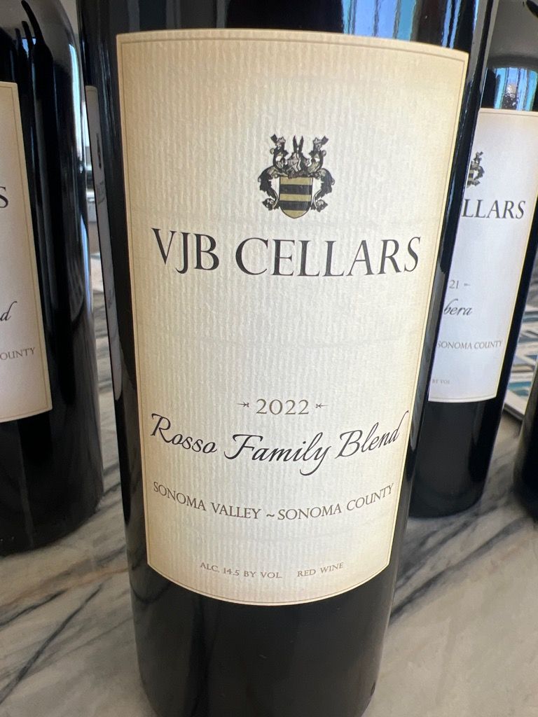 2022 VJB Rosso Family Blend, USA, California, Sonoma County, Sonoma ...