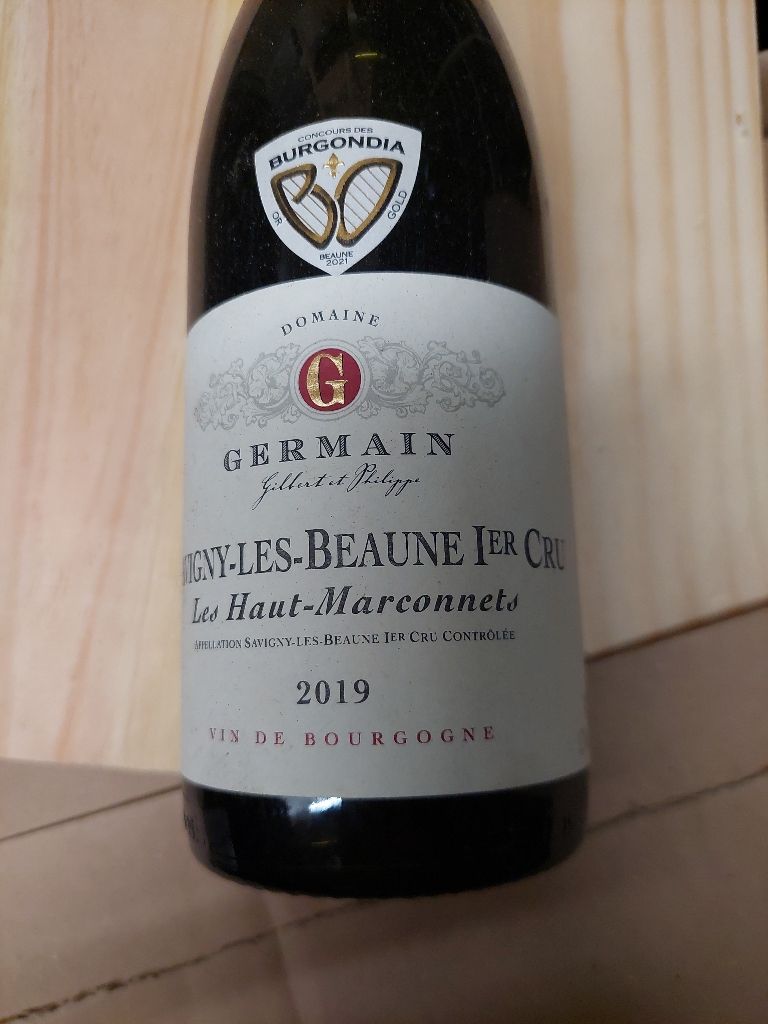 2019 Domaine Gilbert et Philippe Germain Savigny-lès-Beaune 1er Cru Les ...