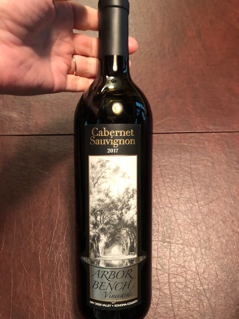2017 Arbor Bench Cabernet Sauvignon, USA, California, Sonoma County ...