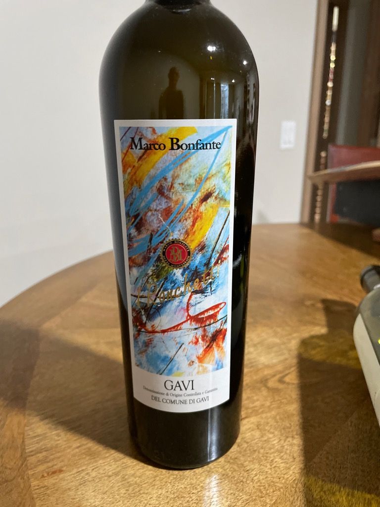 2018 Marco Bonfante I Ronchetti Gavi di Gavi, Italy, Piedmont, Gavi ...