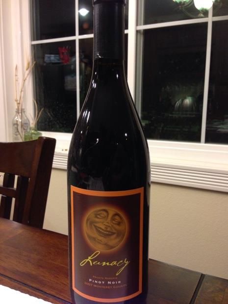 2007 JT Wines Pinot Noir Lunacy Private Reserve, USA, California ...