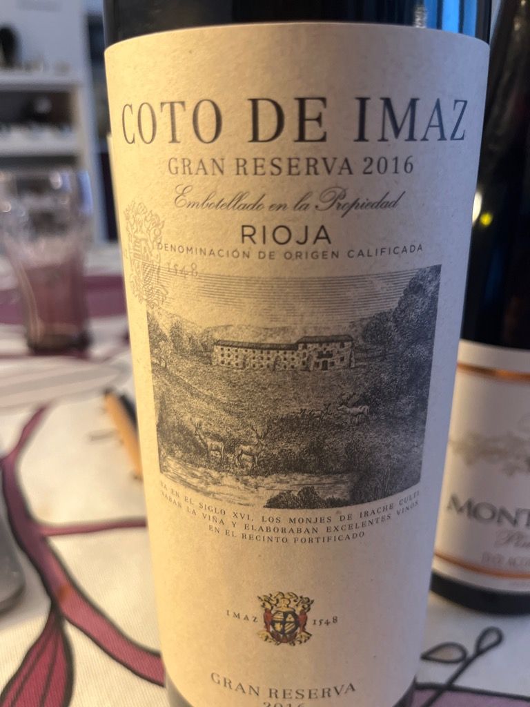 2020 Bodegas El Coto Rioja Coto de Imaz Gran Reserva, Spain, La Rioja ...