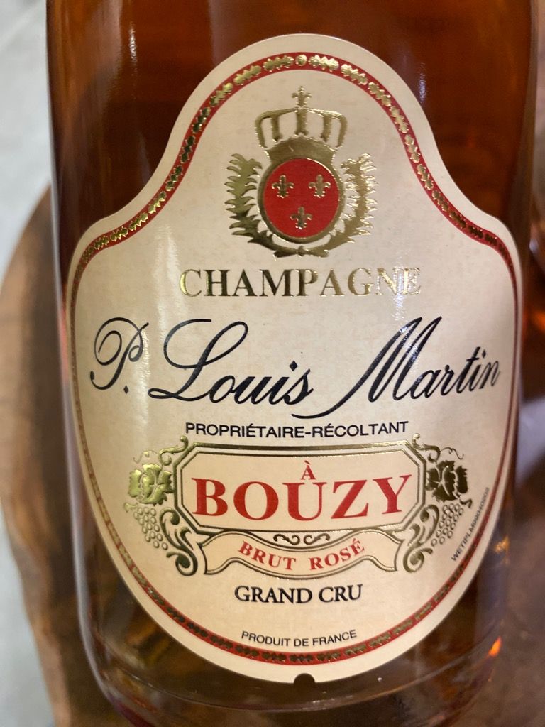 NV P. Louis Martin Champagne Grand Cru Brut Rosé, France, Champagne ...
