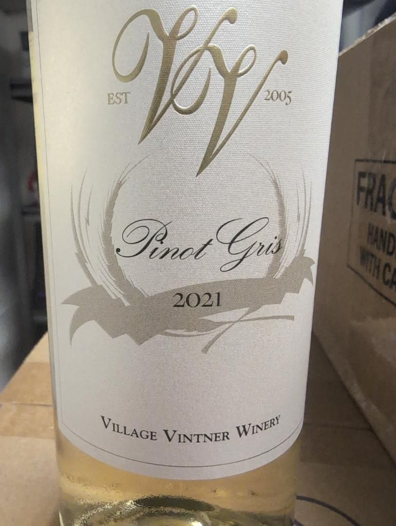 NV Village Vintner Winery Pinot Gris Pinot Gris, USA, American, Upper ...